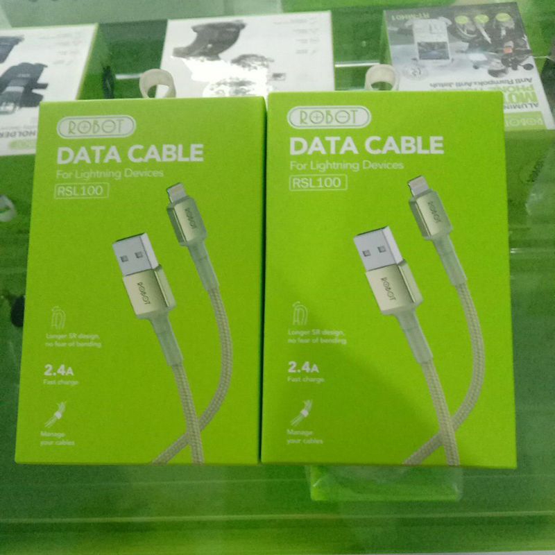 Jual Kabel Data Robot Rsl100 Lightning | Shopee Indonesia Jual Kabel Data Robot Rsl100 Lightning | Shopee Indonesia