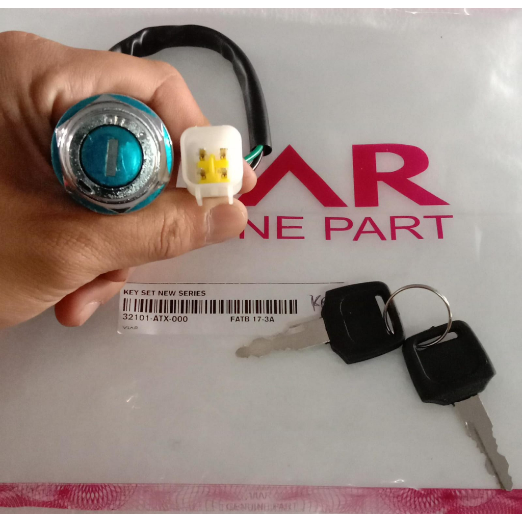 Jual Key Set Kunci Kontak Viar ATV RAZOR 150cc New Series / Kunci ...