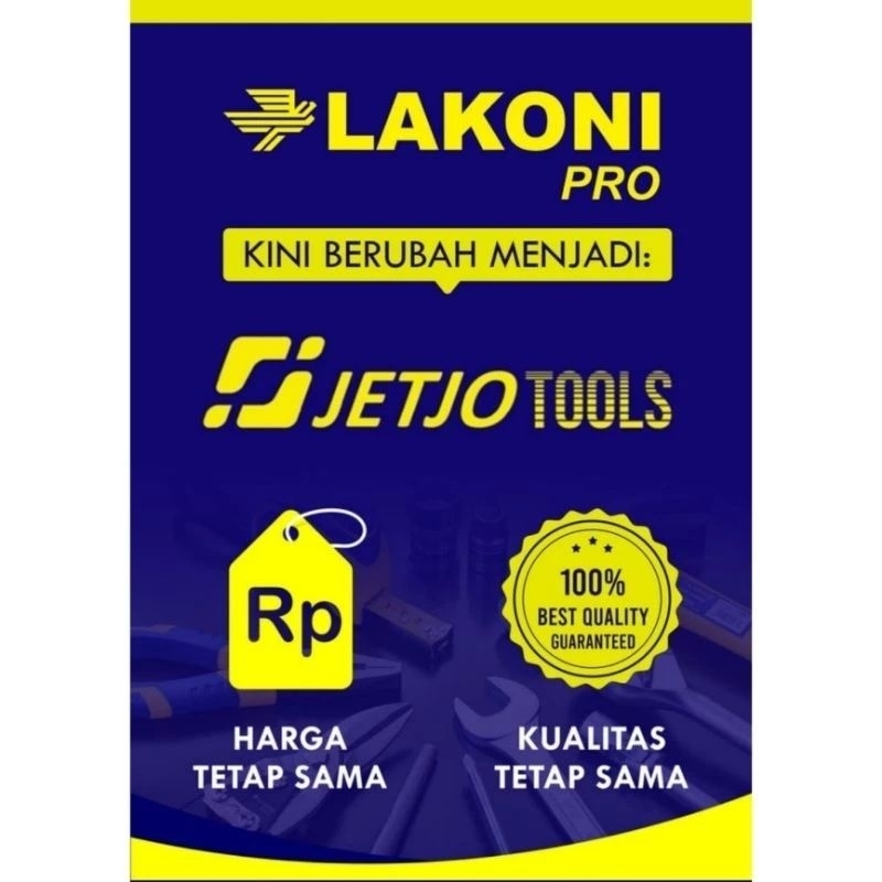 Jual OBENG PLUS ANTI SLIP MAGNETIC (+) PH1 X 75MM (5) JETJOTOOLS 700950 ...