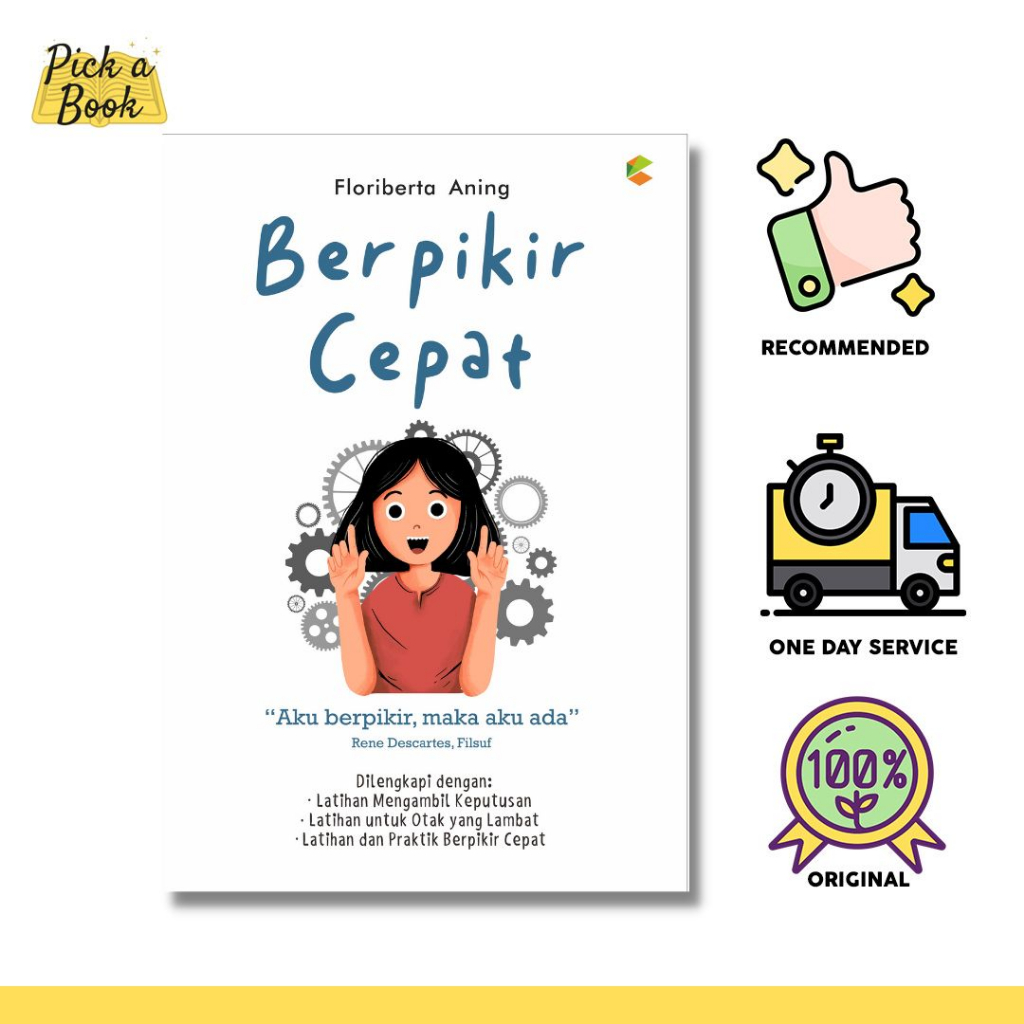 Jual BUKU MOTIVASI : BERPIKIR CEPAT : Aku berpikir, maka aku ada - Self Improvement Pengembangan ...