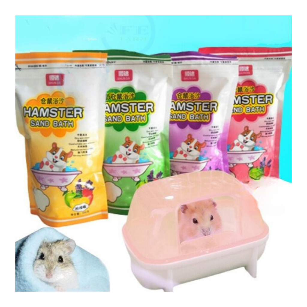 Jual Hamster Bath Sand 500ml - Pasir Mandi Wangi Hamster / Bathing Bedding Alas Kandang | Shopee ...