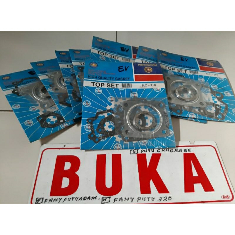 Jual topset perpak kop paking set paking kop Rc100 Rc110 | Shopee Indonesia