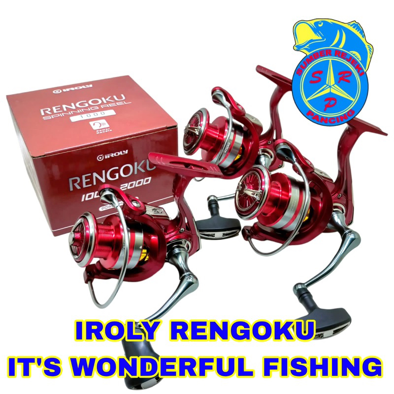 Jual Reel iroly rengoku 1000 2000 3000 4000 6000 | Shopee Indonesia