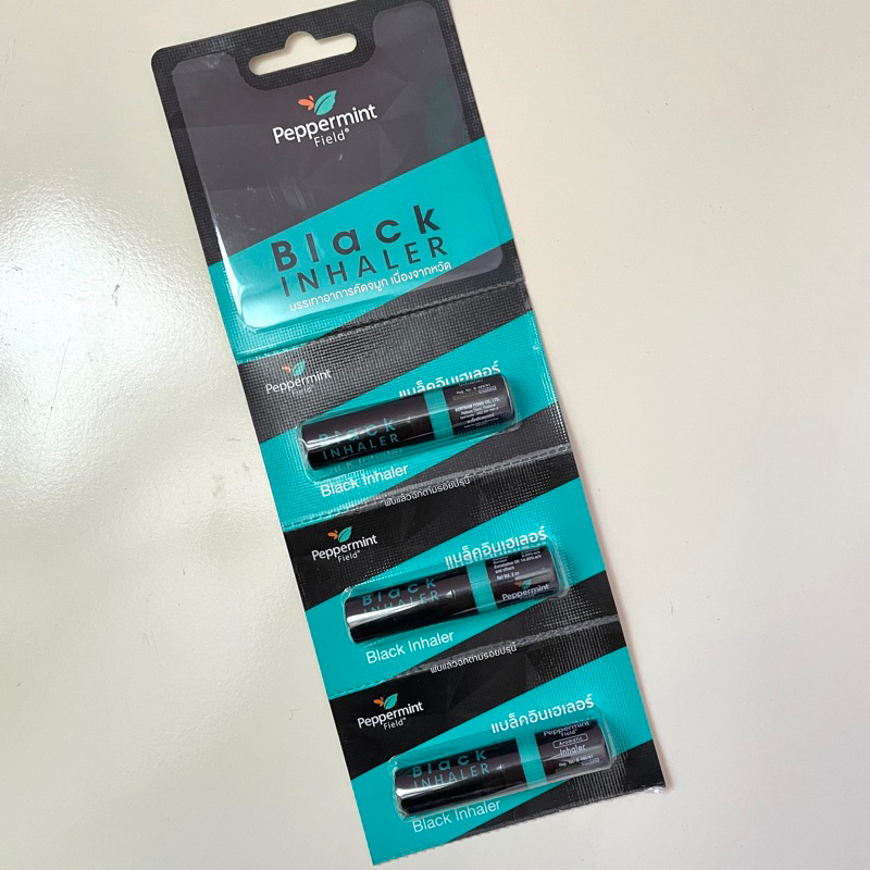 Jual Inhaler Peppermint Field Black Inhaler | Inhaler Lisa Blackpink ...