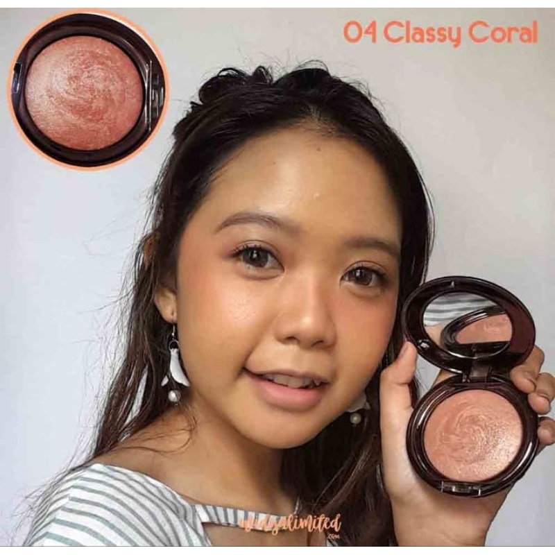 Jual Pixy Make It Glow Adorable Marble Blush On | Shopee Indonesia