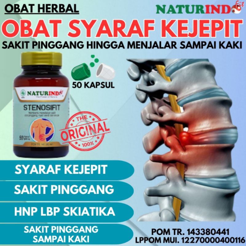 Jual obat saraf terjepit stenosifit nyeri pinggang sakit pinggang ...