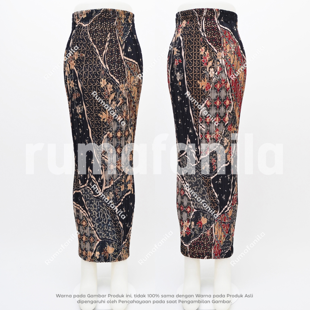 Jual Rok Plisket Batik Premium Kain Lilit Bawahan Kebaya Wisuda Modern ...