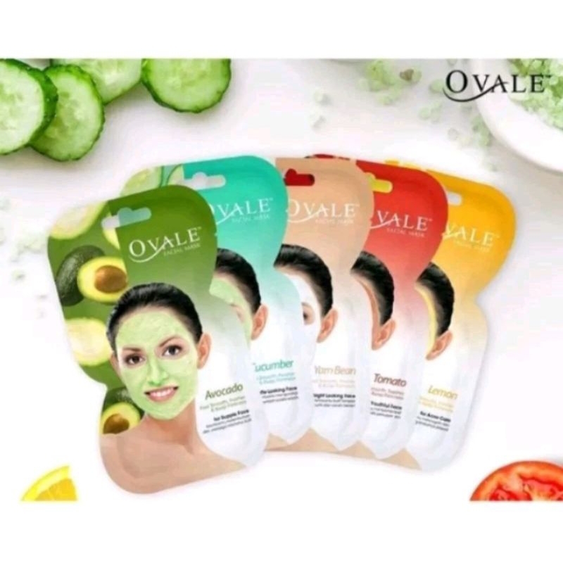 Jual Ovale Facial Mask/Masker Wajah 15gr (termurah) | Shopee Indonesia