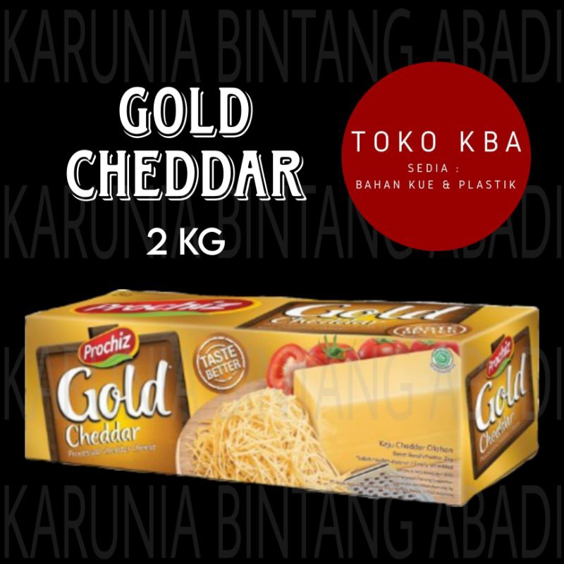 Jual Keju Prochiz Gold Cheddar 2 KG | Shopee Indonesia