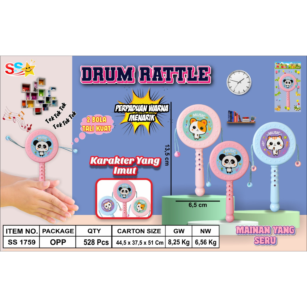 Jual Mainan Balita Lucu dengan Alat Musik Mainan Bayi Baru Lahir ...