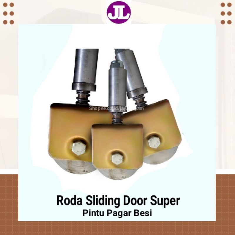 Jual Roda Sliding Door Super 7 cm Roda Sliding 7 cm Pintu Pagar Besi ...