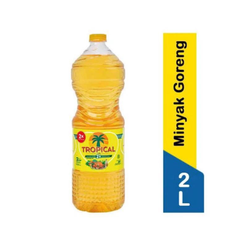 Jual tropical minyak goreng premium kemasan botol 2 liter 2L 2000ml 2000 ml | Shopee Indonesia