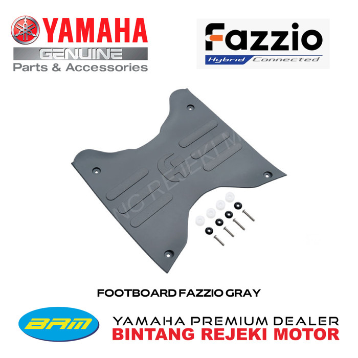 Jual YAMAHA FOOTBOARD FAZZIO GRAY YAMAHA FAZZIO | Shopee Indonesia