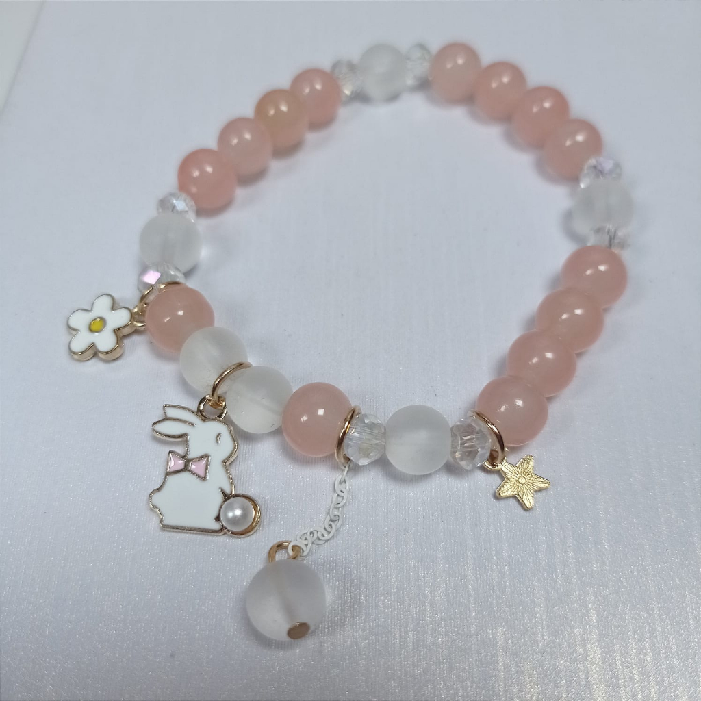 Jual Gelang Manik Manik Gelang Giok Batu Alam Motif Kekinian Terbaru ...