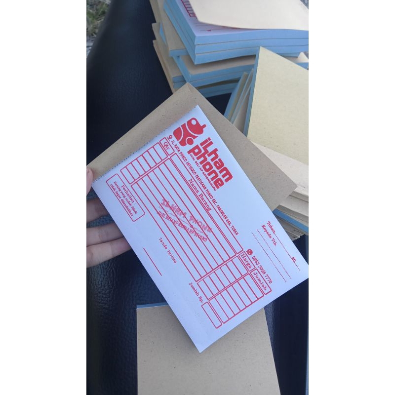 Jual Cetak Nota Ecer/Bijian Uk. 10x16cm - Nota Penjualan Toko Nota ...