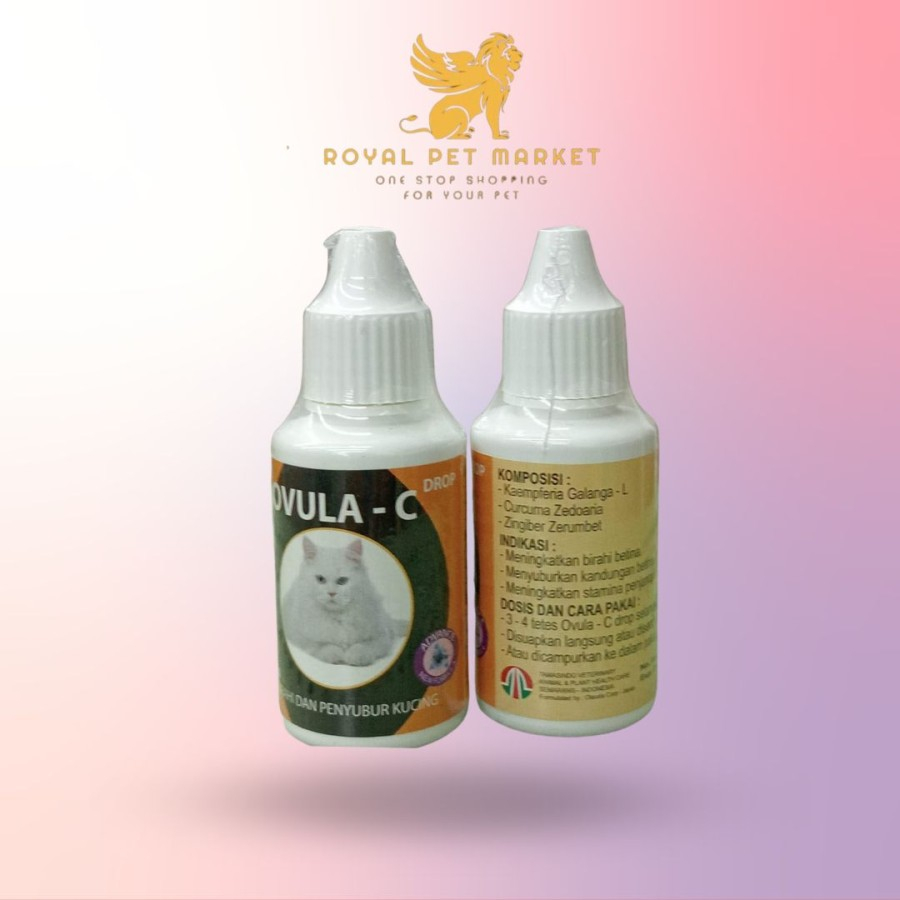 Jual RPM Ovula C Cat 30ml - Vitamin Herbal Birahi Obat Birahi Kucing ...