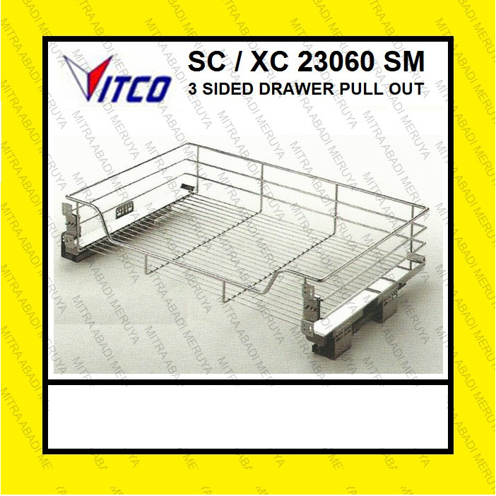 Jual Vitco XC SC SM 23060 Rak Bumbu Tarik Laci Dapur Stainless Drawer ...