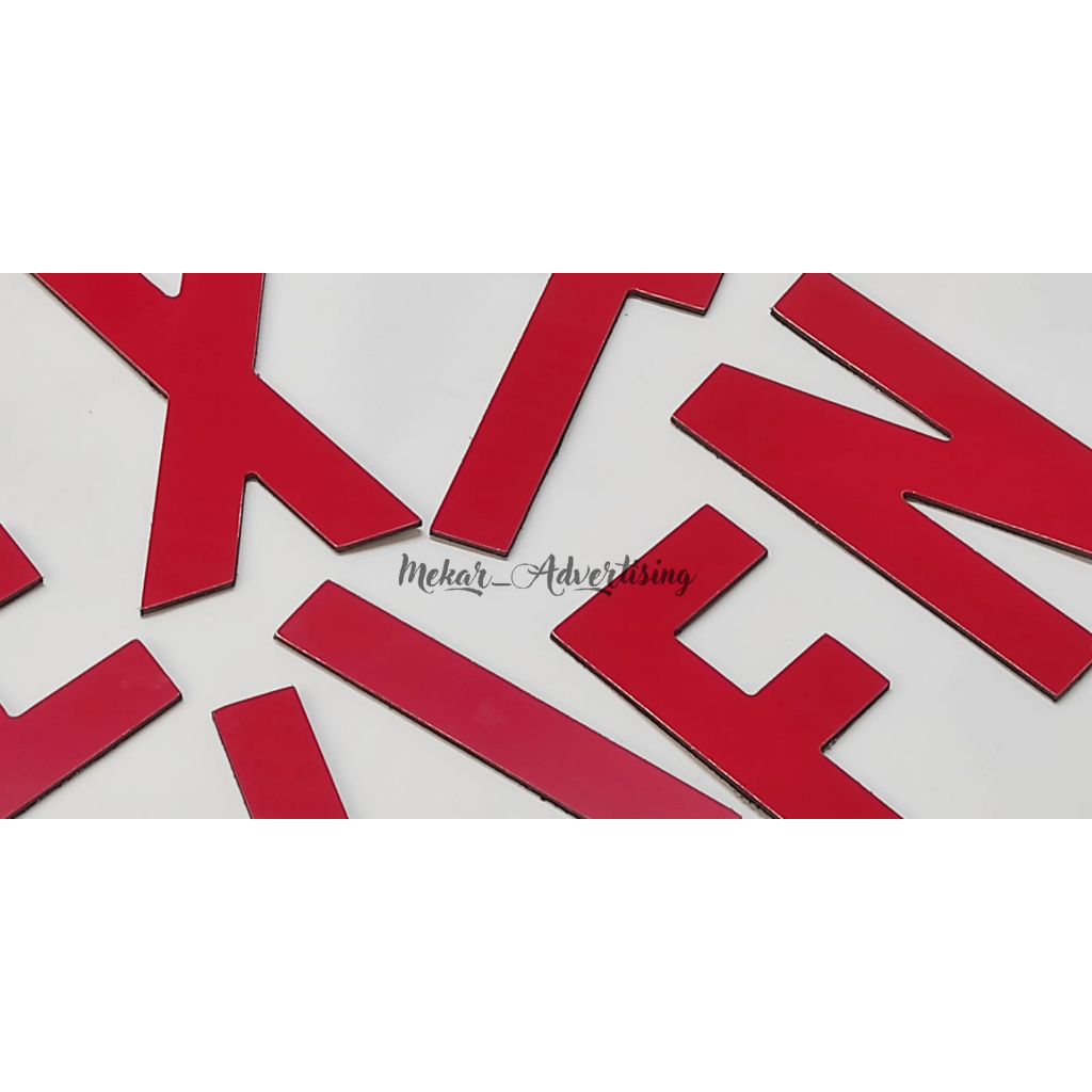 Jual HURUF ACP | CUSTOM HURUF ACP | HURUF ABJAD ACP | HURUF ALFABET ACP ...