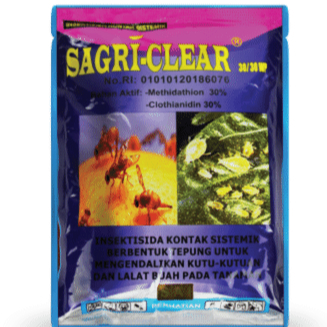 Jual INSEKTISIDA SAGRI CLEAR 30/30 WP - 100 GRAM | Shopee Indonesia