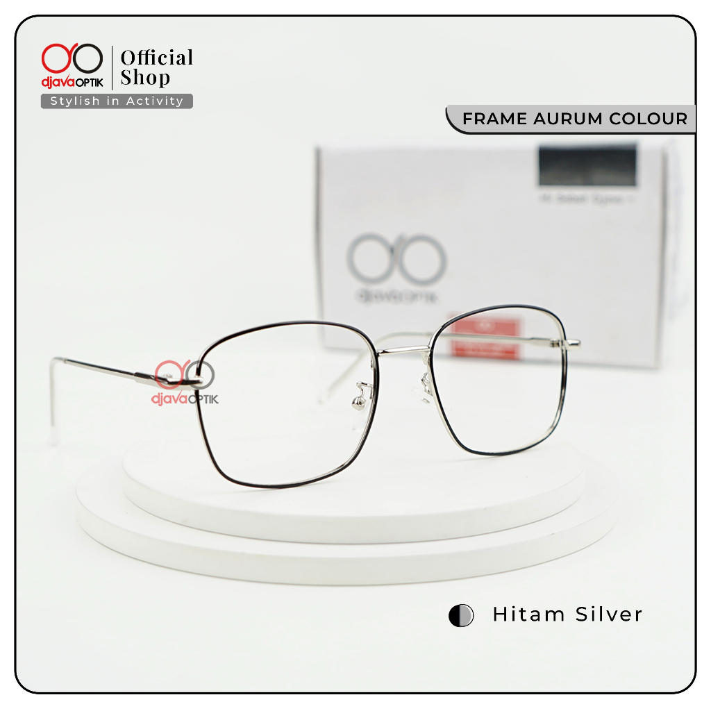 Jual DJAVA OPTIK - Frame Aurum - Kacamata Photocromic Korea Bahan Titanium | Shopee Indonesia