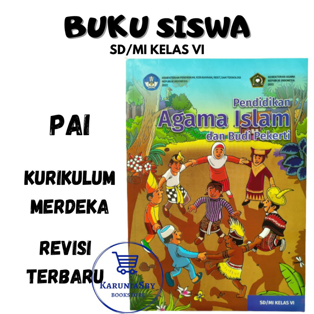 Jual Buku PAI Pendidikan Agama Islam Kelas 6 SD Kurikulum Merdeka ...