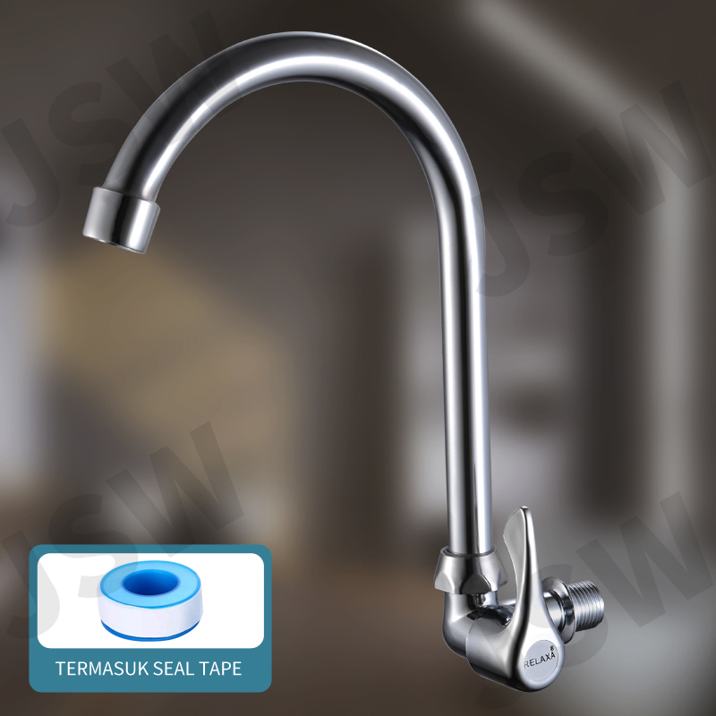 Jual Kran Keran Angsa / Keran Wastafel / Keran Cuci Piring Stainless ...