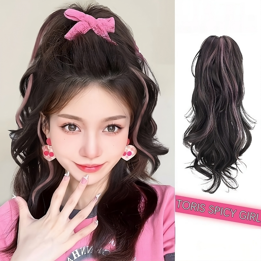 Jual RSW 30CM PONI PONY TAIL PONITAIL KOREA CURLY RAMBUT PALSU 30 JEPIT ...