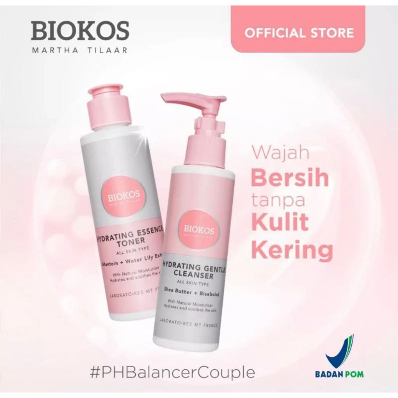 Jual BIOKOS ALL SKIN TYPE HYDRATING GENTLE CLEANSER all skin type ...