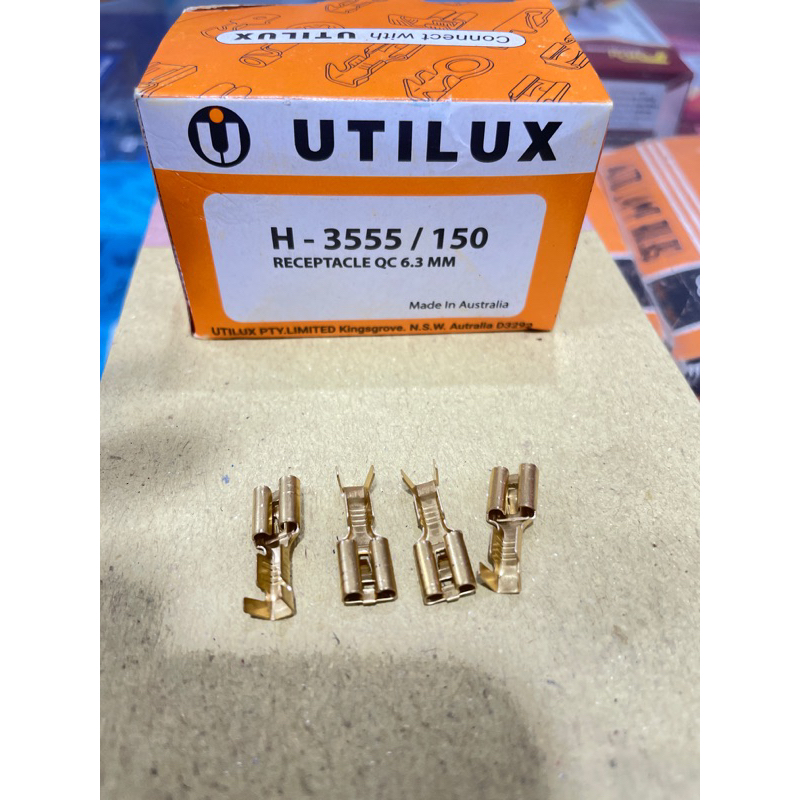 Jual Terminal / Skun Kabel Gepeng Perempuan / Female [ H3555 ] Utilux ...