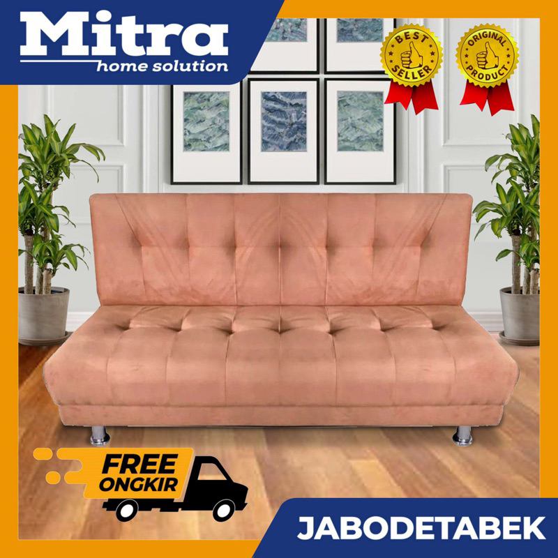 Jual Sofa bed free ongkir/sofa bed kain bludru/sofa bed ruang keluarga ...