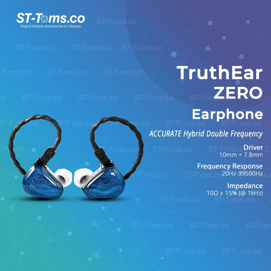 Jual TruthEar Zero x Crinacle Dual Dynamic Driver In Ear Monitor ...
