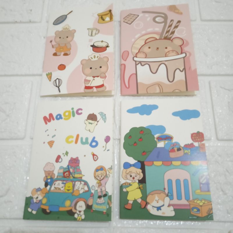 Jual Buku Notes Kecil / Buku Saku Karakter Lucu | Shopee Indonesia