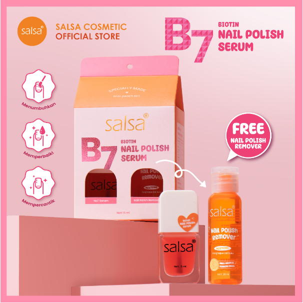 Jual Salsa Biotin Nail Polish Serum - Serum Vitamin Kuku | Shopee Indonesia
