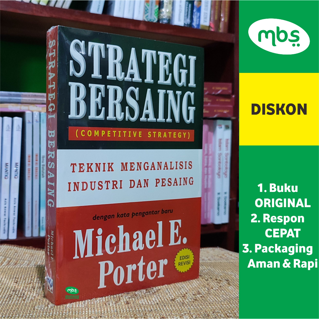 Jual BUKU STRATEGI BERSAING - Teknik Menganalisis Industri dan Pesaing ...