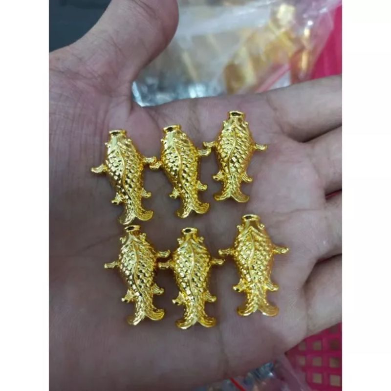 Jual COD Liontin Ikan Charm Ikan Untuk Gelang Tali Pandora | Shopee ...