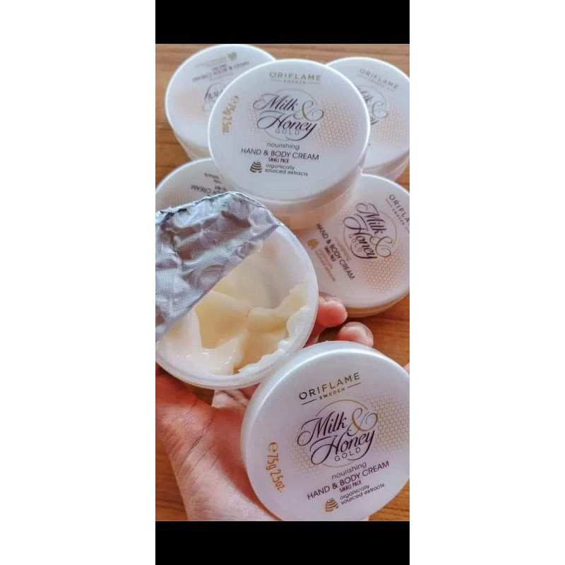 Jual Milk & Honey Gold Nourishing Hand & Body cream (Body cream Milk Honey kemasan kecil ...