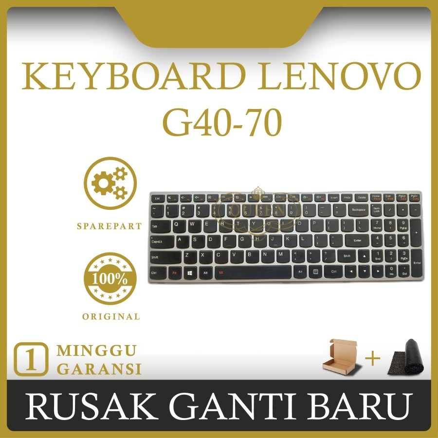 Jual KEYBOARD LAPTOP LENOVO G40-70 Backlight ORIGINAL | Shopee Indonesia