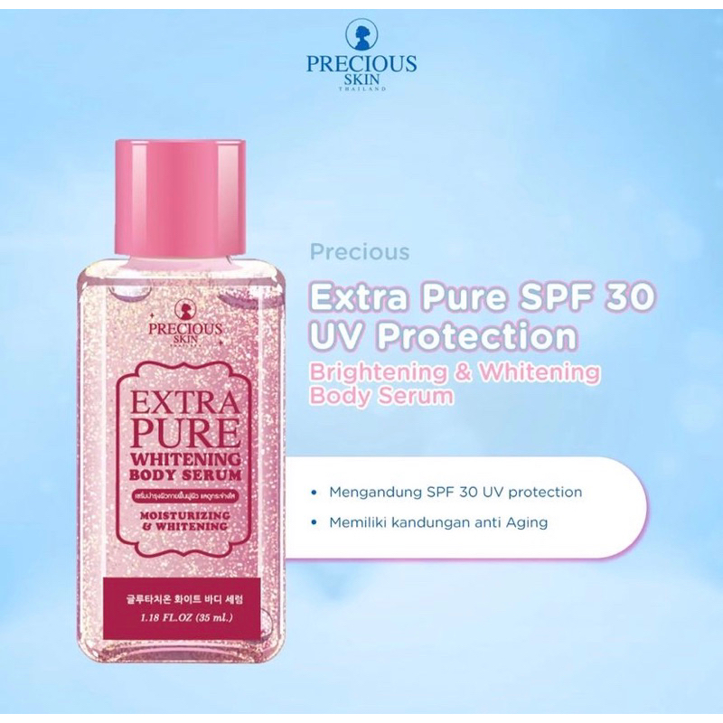 Jual Precious Skin - Extra Pure Whitening Body Serum | Shopee Indonesia