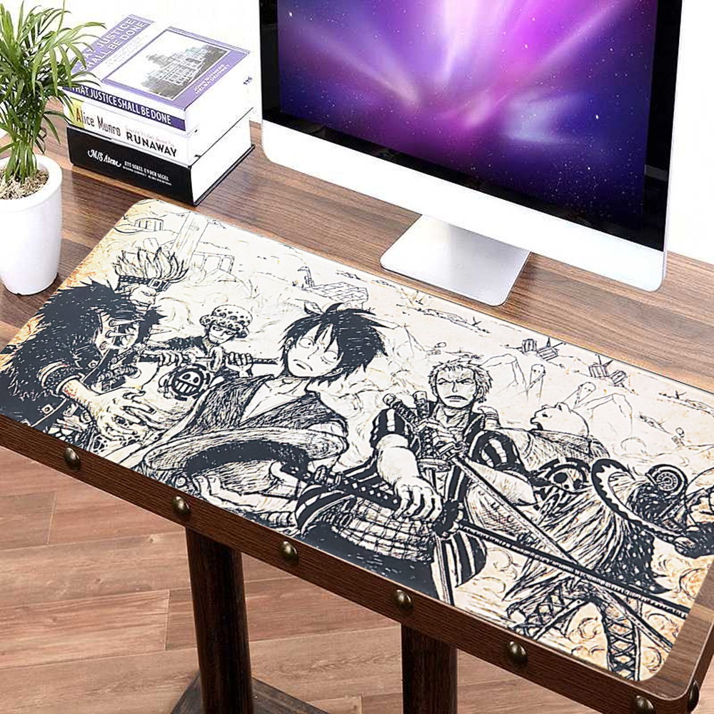 Jual Mouse pad Alas Mouse Gaming One Piece Profesional XL Alas Meja ...