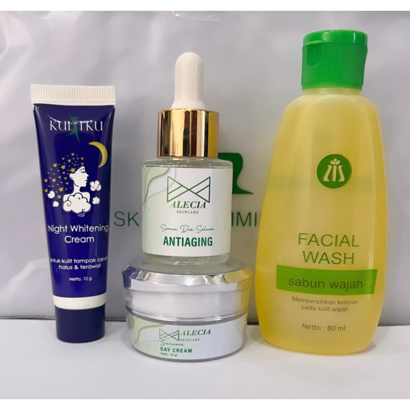 Jual Paket Pencerah Wajah atau Pemutih Wajah Untuk kulit normal,kusam,noda hitam bekas jerawat ...