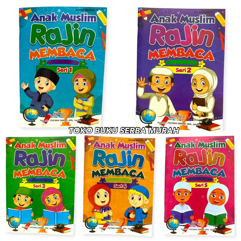 Jual Buku Anak Muslim Rajin Membaca - SBM | Shopee Indonesia