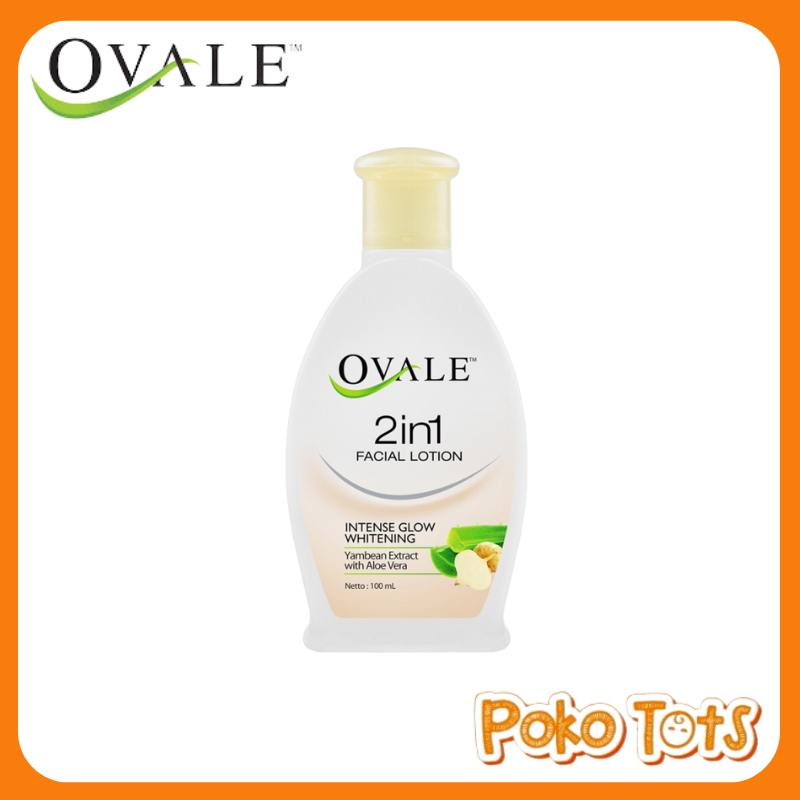 Jual Ovale 2in1 Facial Lotion Intense Glow Whitening Yambean/Bengkoang ...