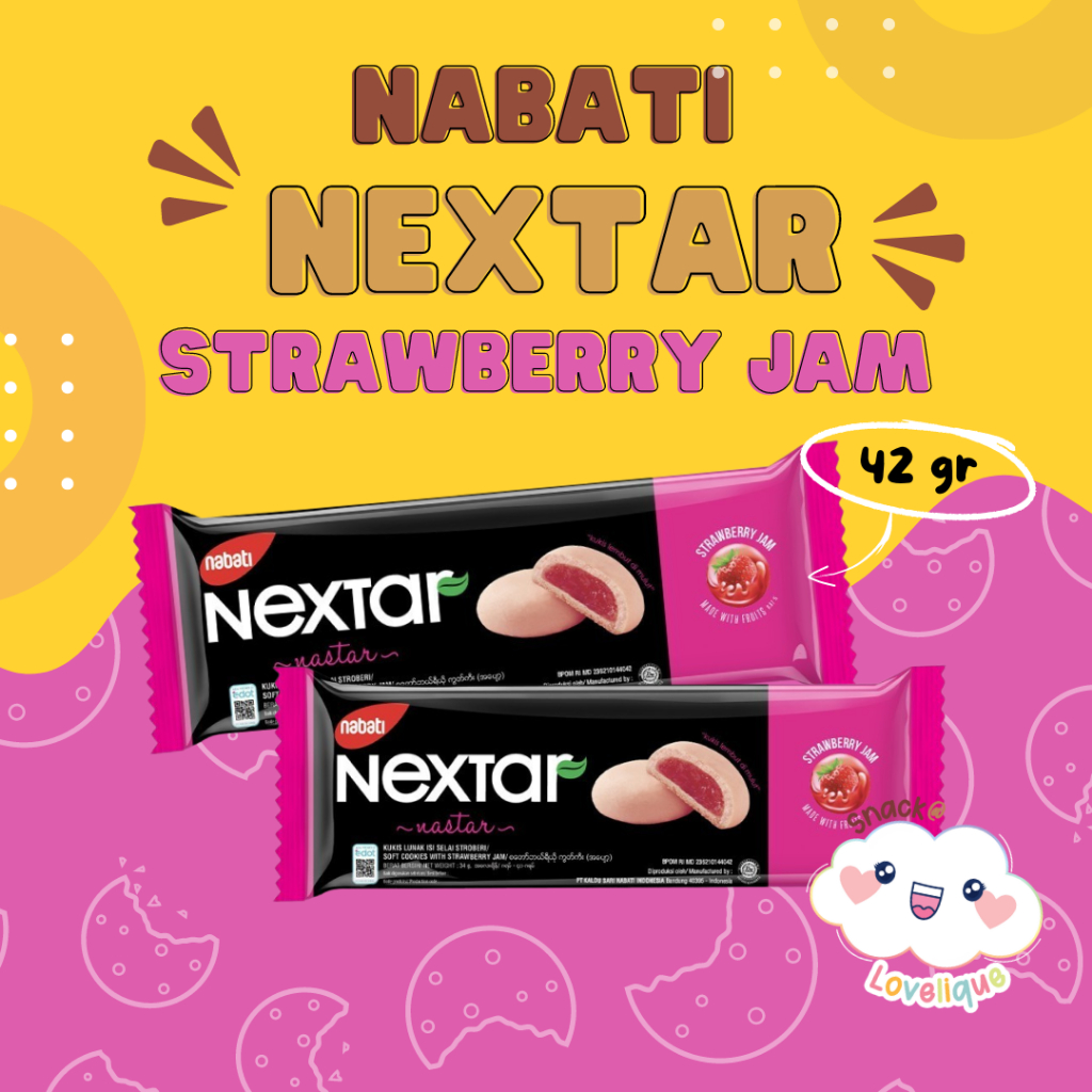 Jual Nabati Nextar Brownies 40g 1 BOX isi 10 pcs All Variant - ( Choco Delight / Blueberry Jam ...