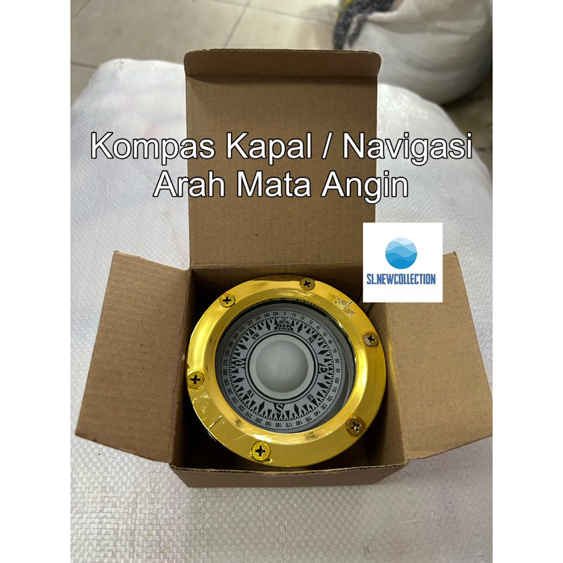 Jual KOMPAS KAPAL LAUT / KOMPAS NELAYAN 3 INCH 4 INCH / KOMPAS NAKODA ...