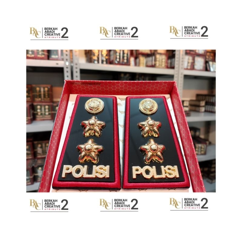 Jual PANGKAT PDH POLISI AKBP LIS MERAH - BAC ATRIBUT | Shopee Indonesia