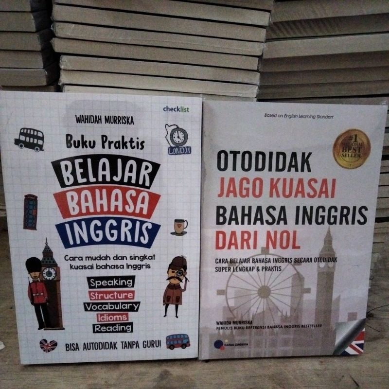 Jual Paket Buku Otodidak Jago Kuasai Bahasa Inggris dan Belajar Bahasa Inggris Praktis | Shopee ...