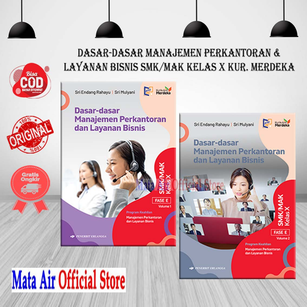 Jual DASAR-DASAR MANAJEMEN PERKANTORAN & LAYANAN BISNIS SMK/MAK KELAS X KURIKULUM MERDEKA - SRI ...
