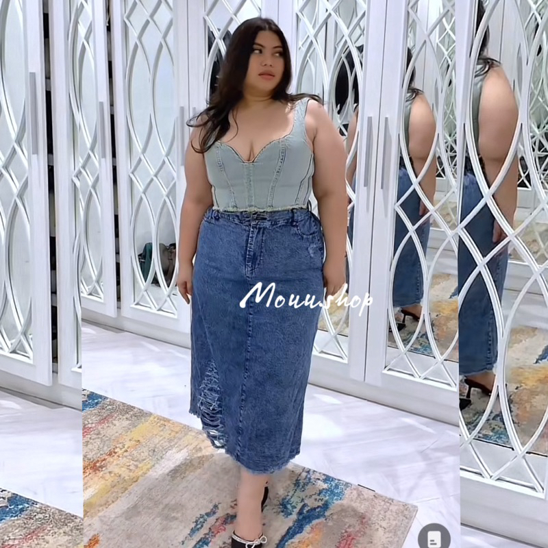 Jual ROK RIPPED JUMBO LP120cm | Shopee Indonesia