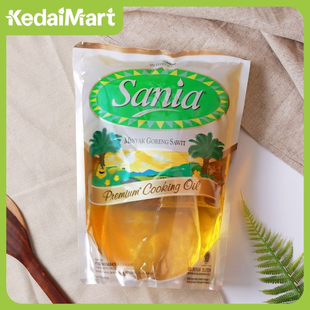 Jual Sania Minyak Goreng Sawit Premium Cooking Oil Pouch 2 L | Shopee ...