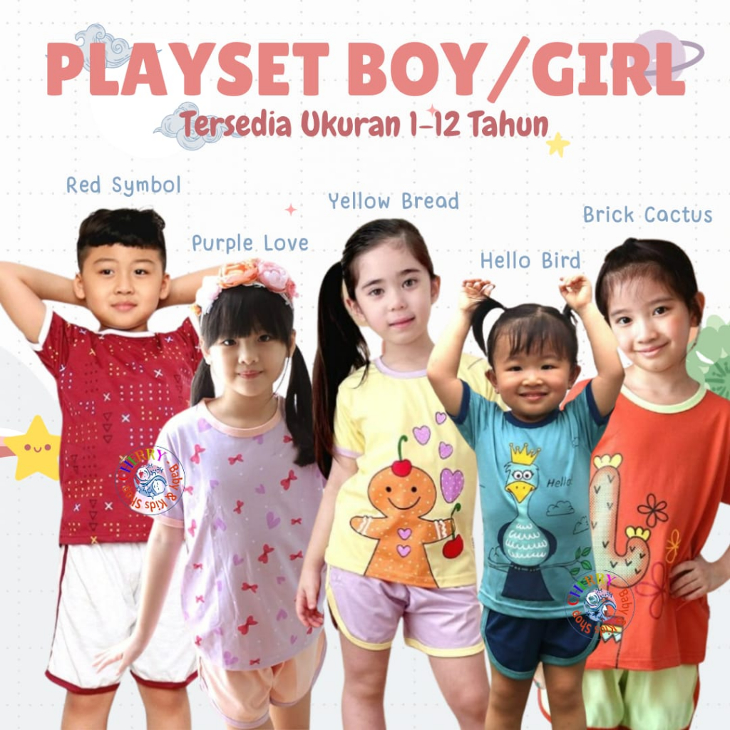 Jual AMBYAR Setelan 1 - 12 Tahun Kazel x Zebe Playset Girl Motif part 1 CBKS | Shopee Indonesia